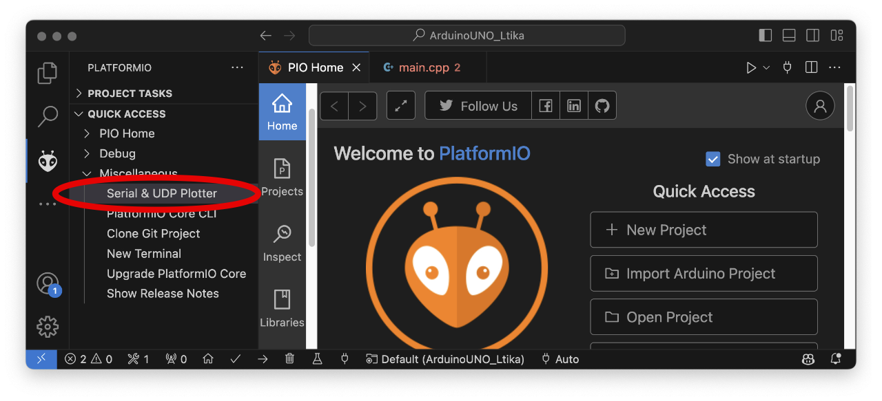 PlatformIO の使い方 | IT Tech Learning